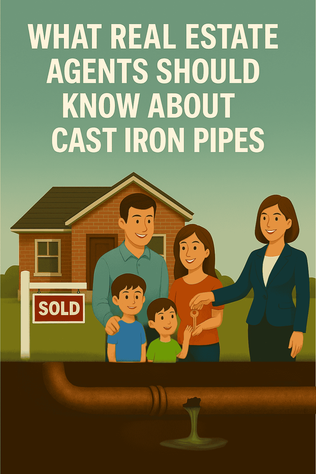 What Real Estate Agents Should Know About Cast Iron Pipes